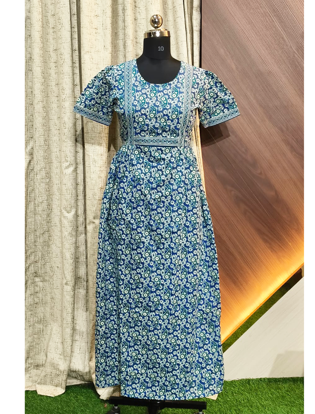 7597 - Frock Style Nighty – perfectcollections